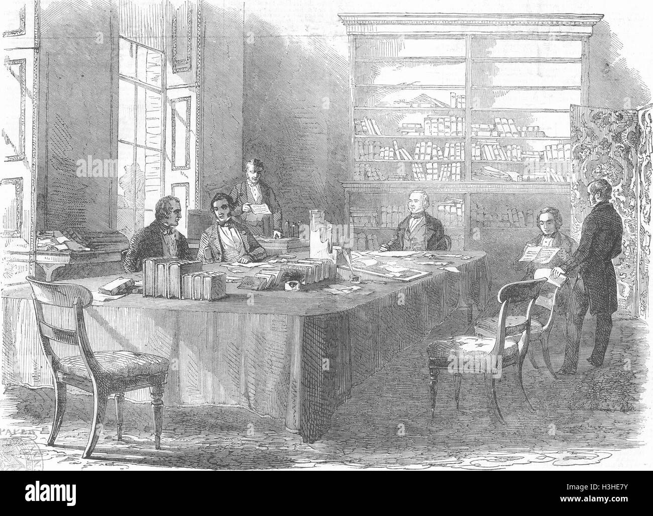 LONDON Board of Health, Gwydyr House, Whitehall 1849. Illustrated ...