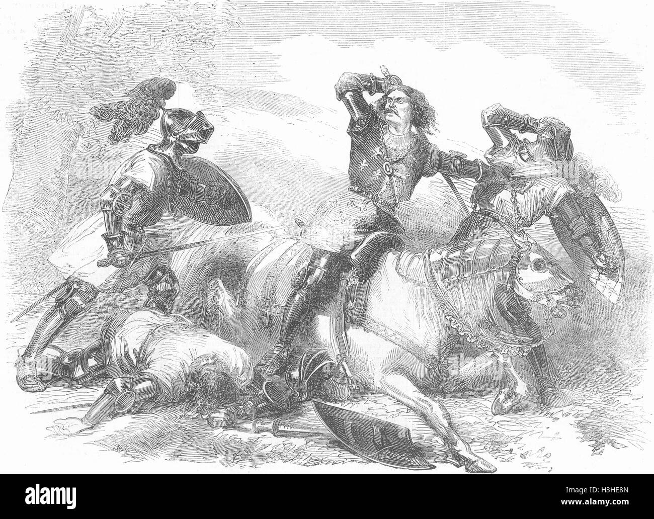 Death of richard iii hi-res stock photography and images - Alamy