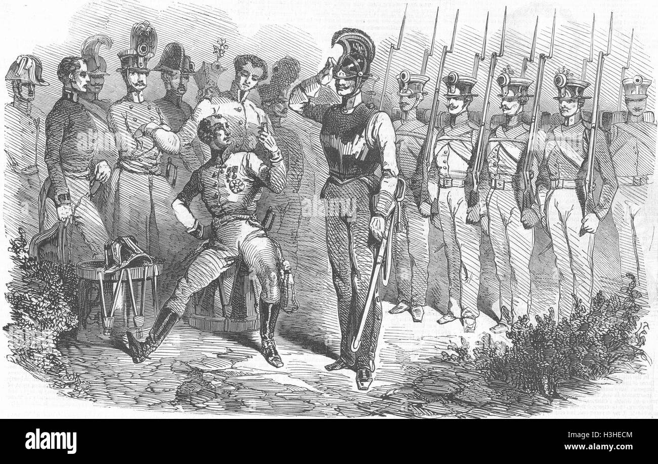 Militaria bohemian maria theresa cuirassier 1848 hi-res stock ...