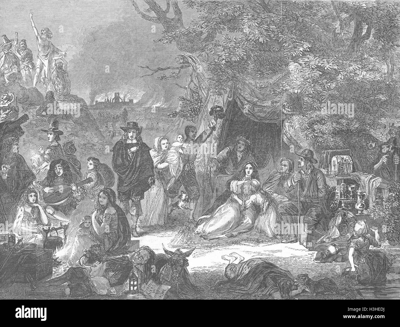 HIGHGATE Fine arts fields during Gt fire of, 1666 1848. Illustrated ...