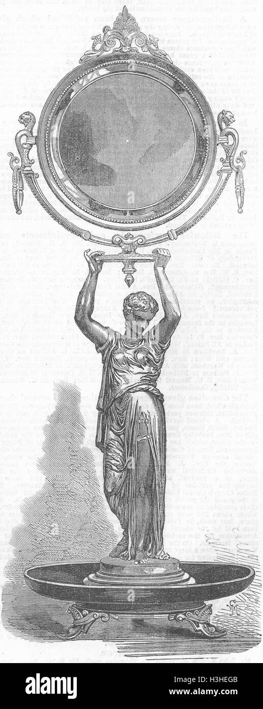 Illustrated mirror Black and White Stock Photos & Images - Alamy