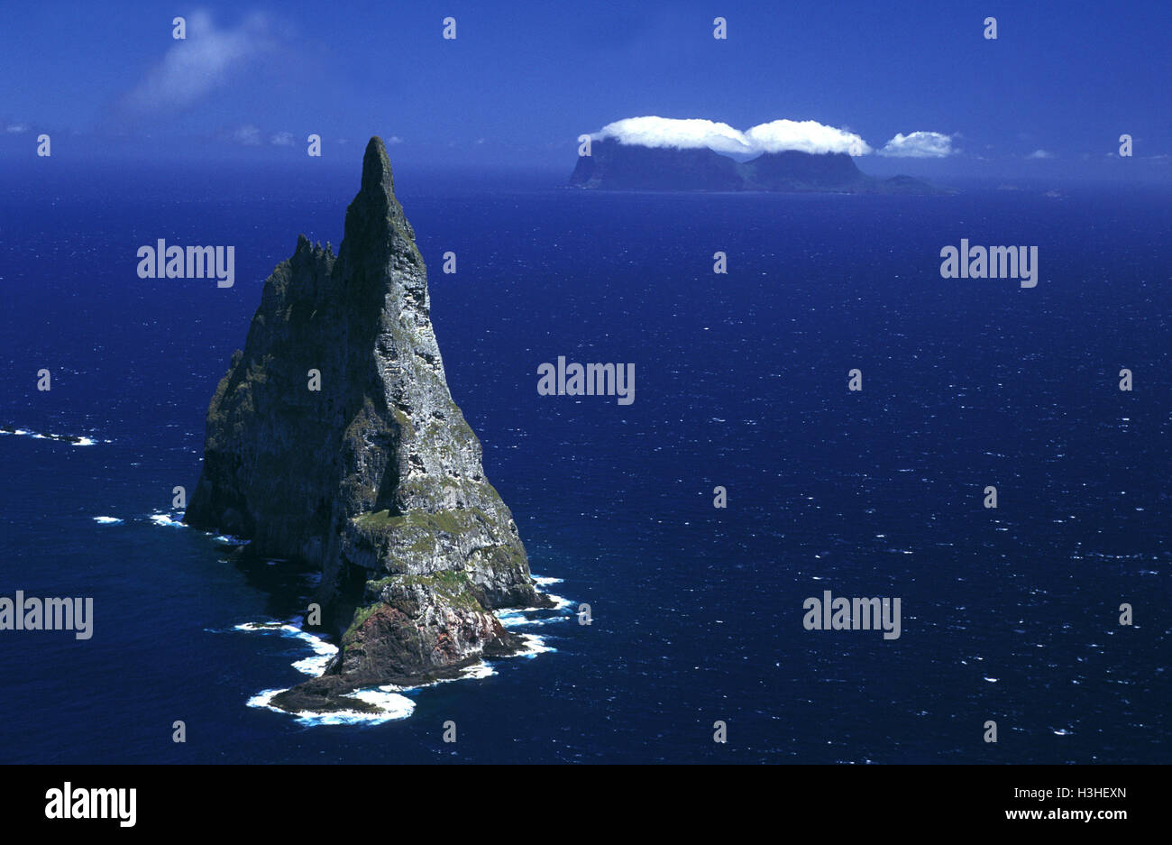 Balls Pyramid 562 m Stock Photo - Alamy