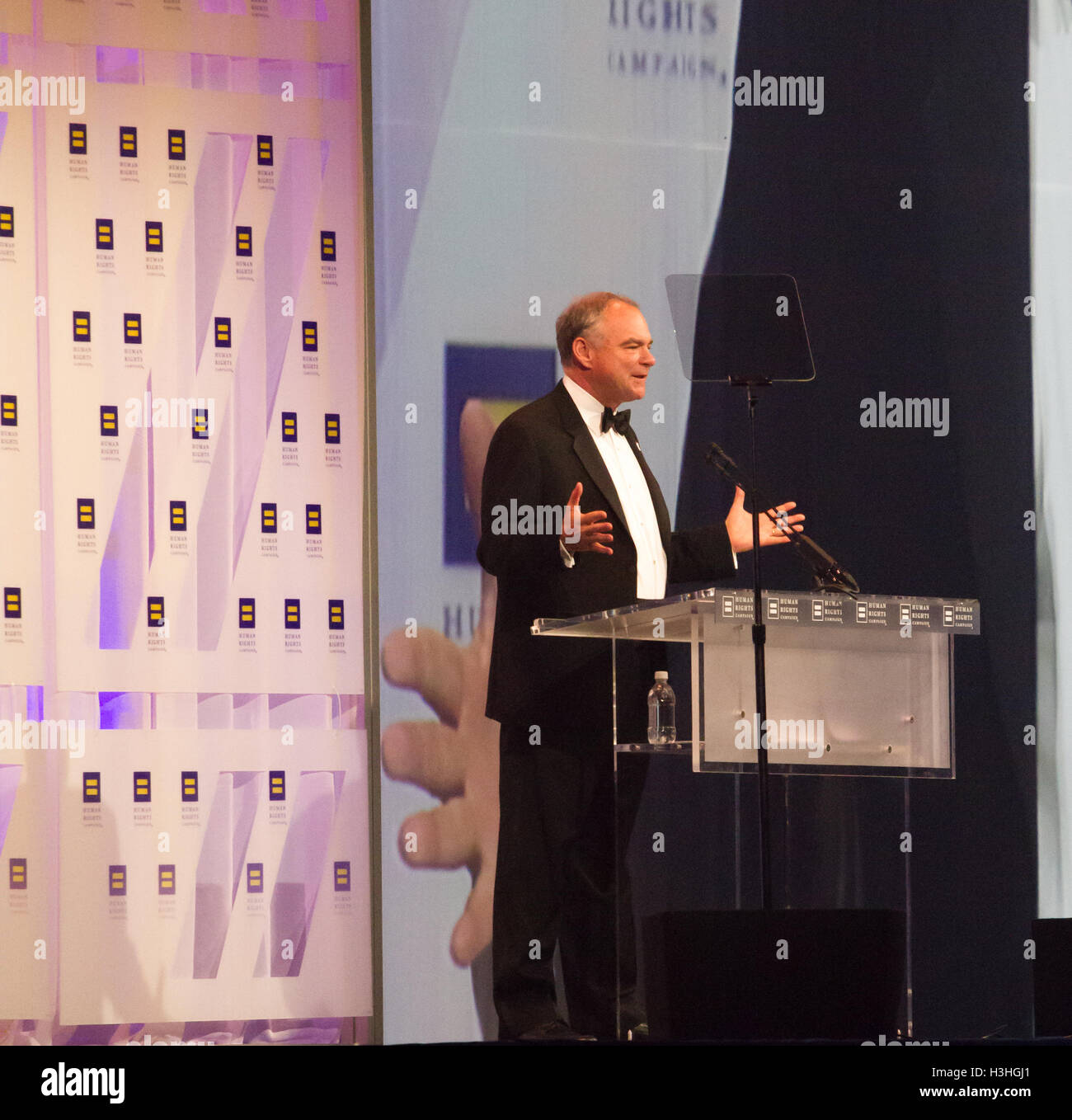 Vice Presidential nominee Senator Tim Kane addresses the LGBTQ at the ...