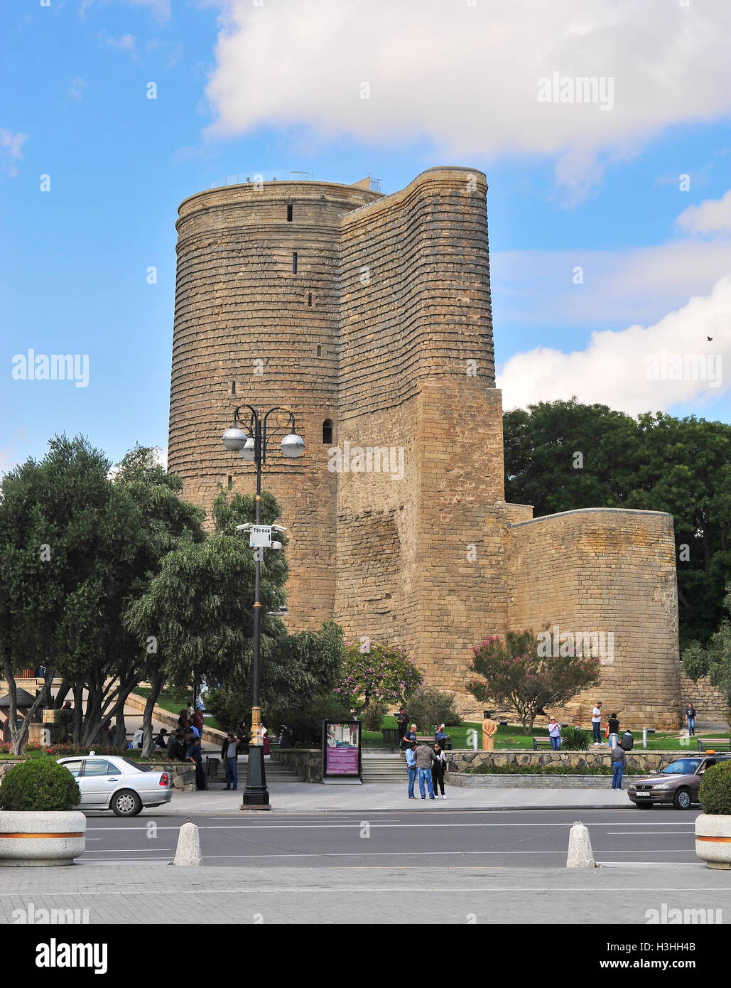 Baku, Azerbaijan Maiden Tower High Resolution Stock Photography and ...