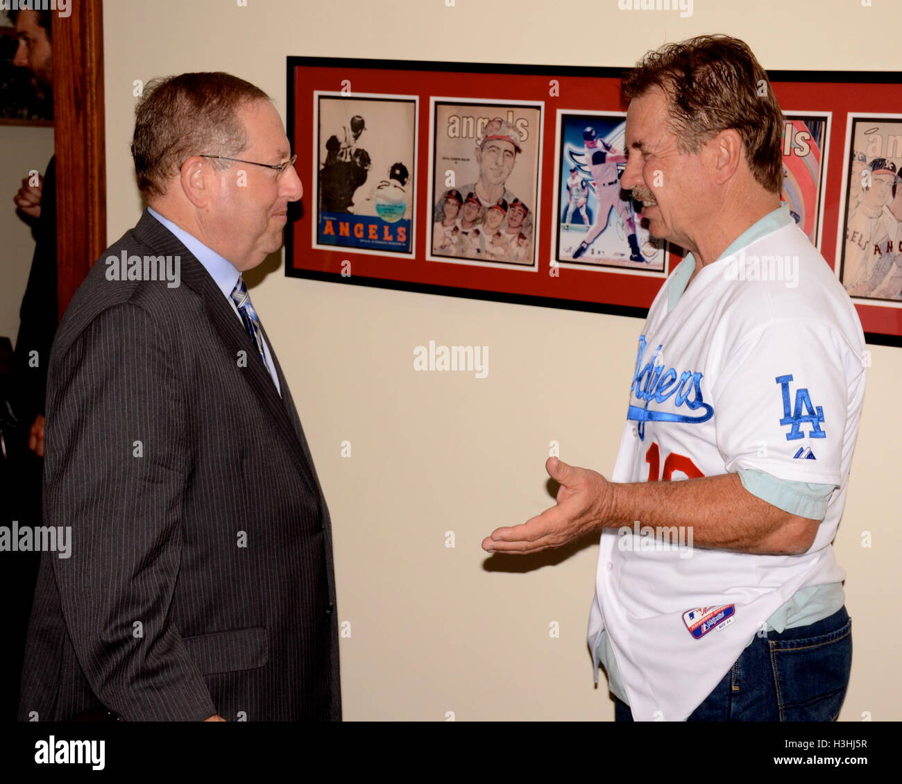 Paul Koretz and Ron Cey attends Press Conference For "Stand Up To ...