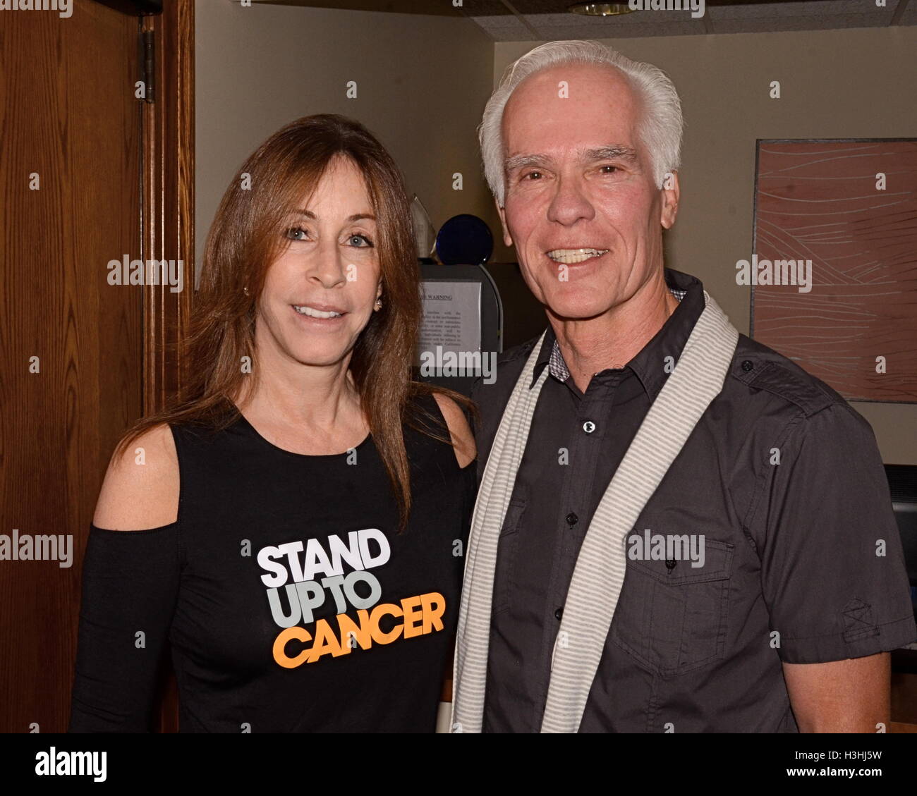 Ellen Ziffren and Gil Garcetti attends Press Conference For "Stand Up ...