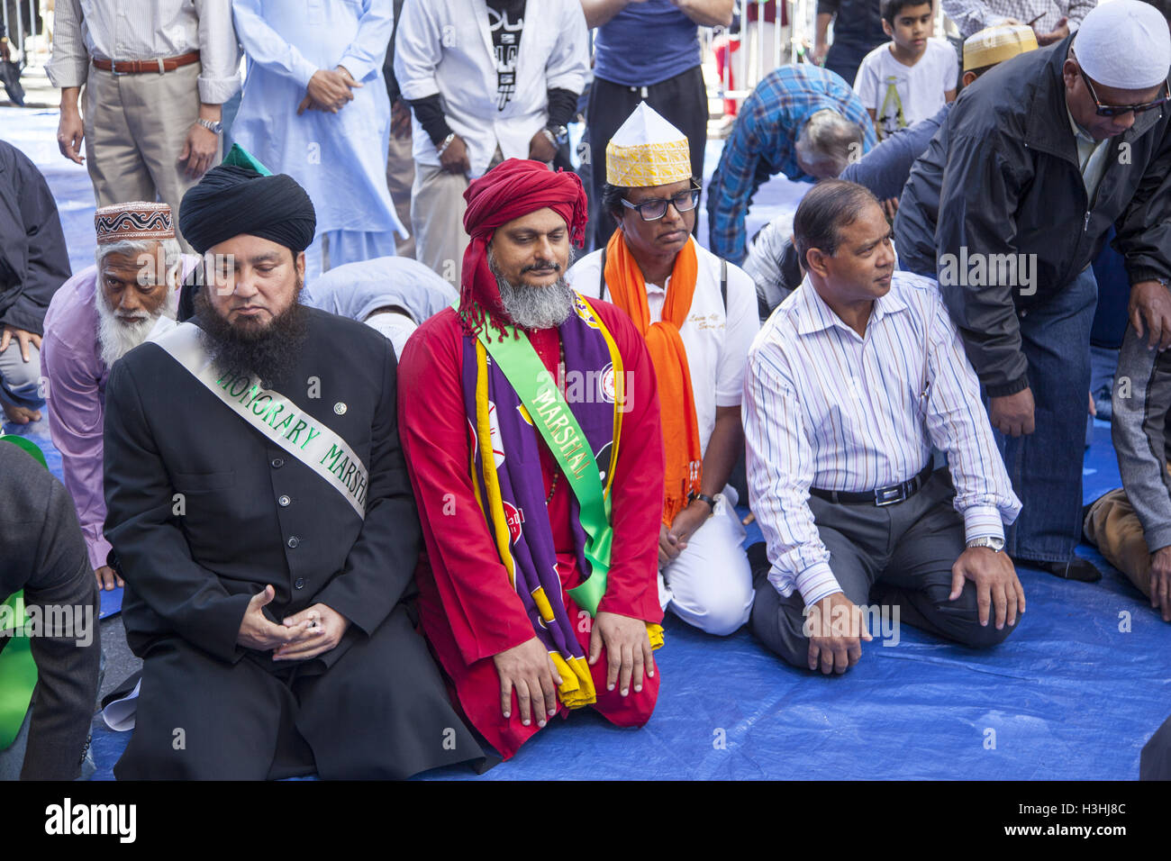 United American Muslim Day Parade on Madison Avenue in New York City ...