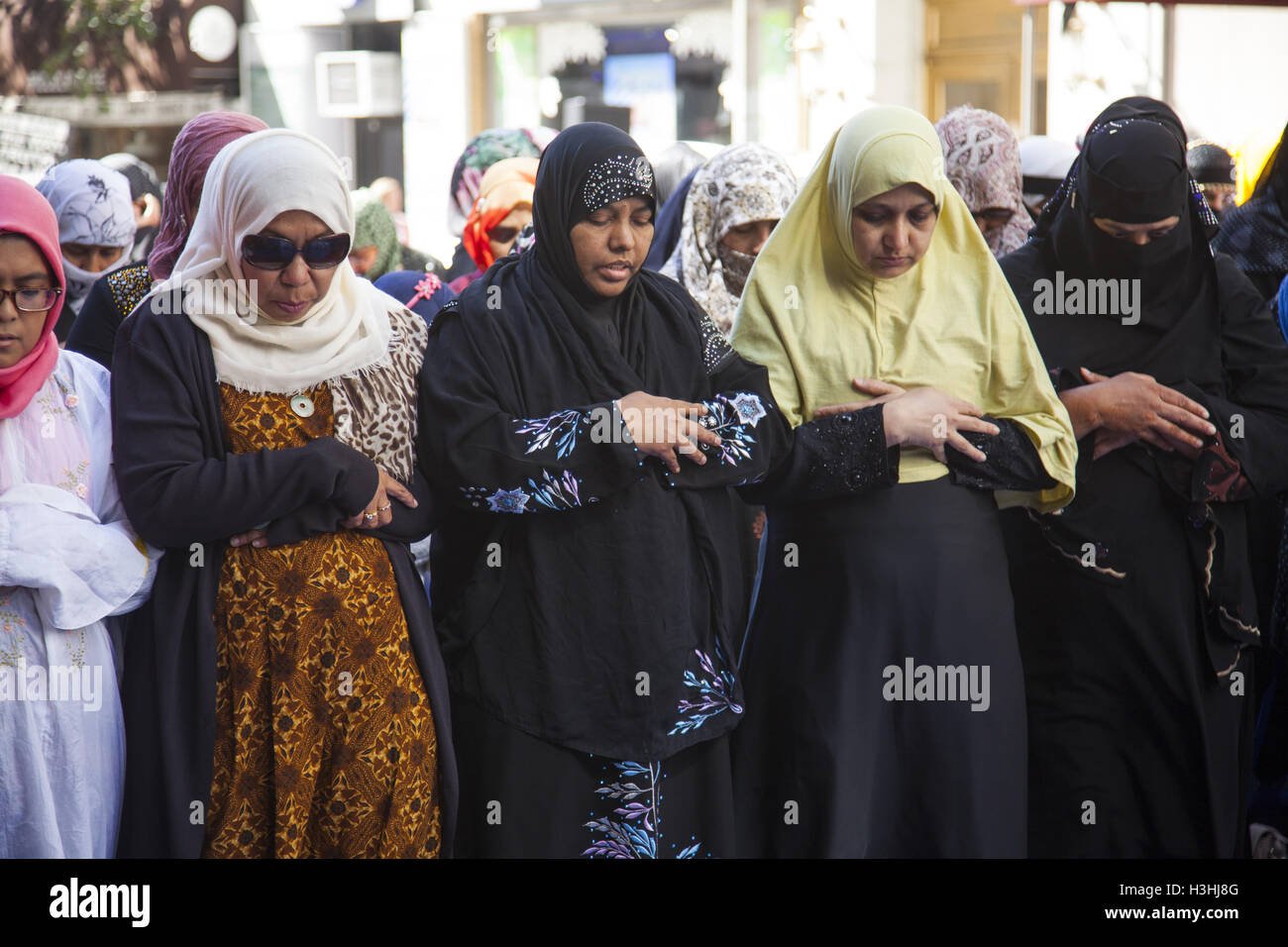 United American Muslim Day Parade on Madison Avenue in New York City ...
