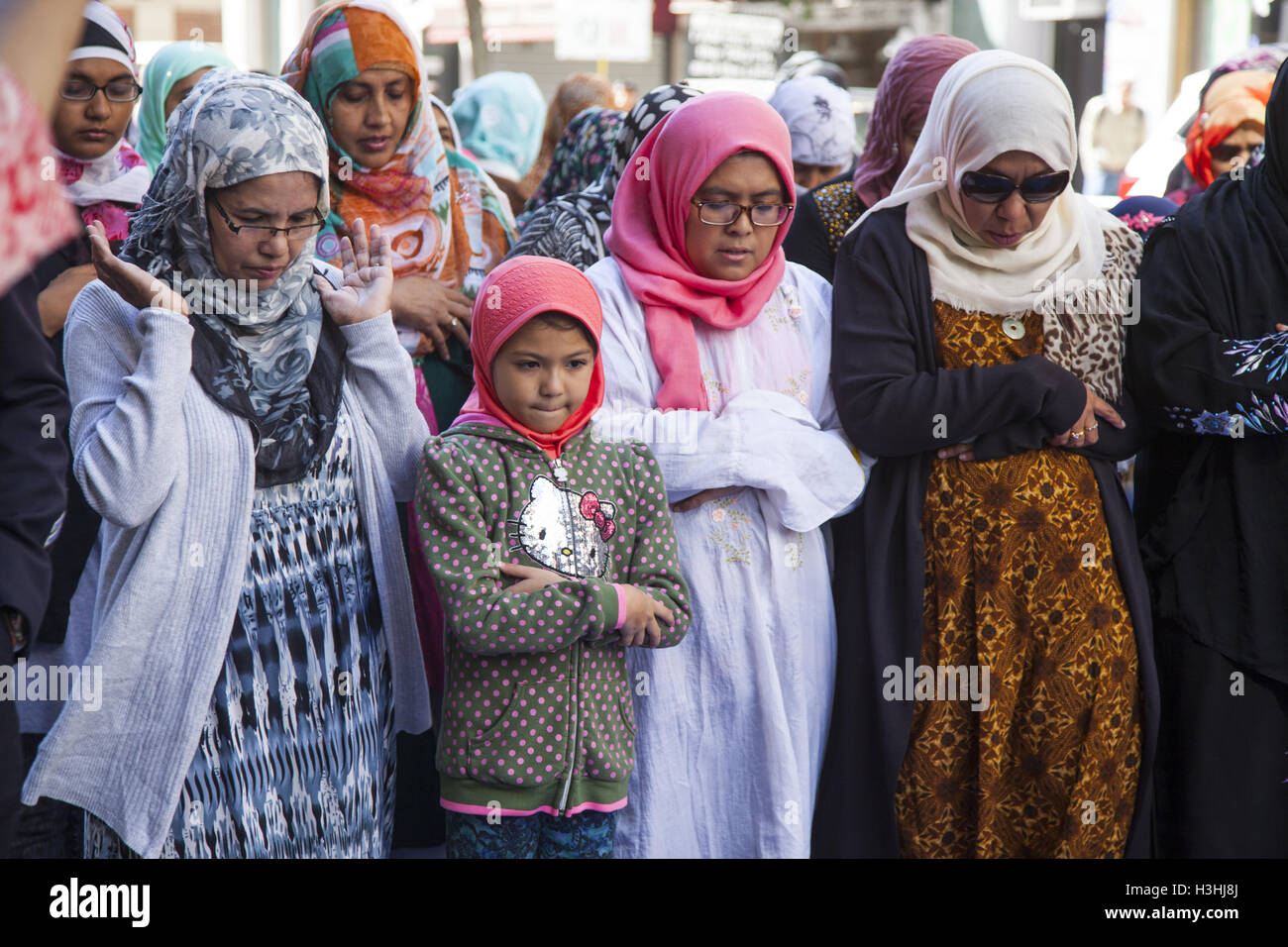 United American Muslim Day Parade on Madison Avenue in New York City ...