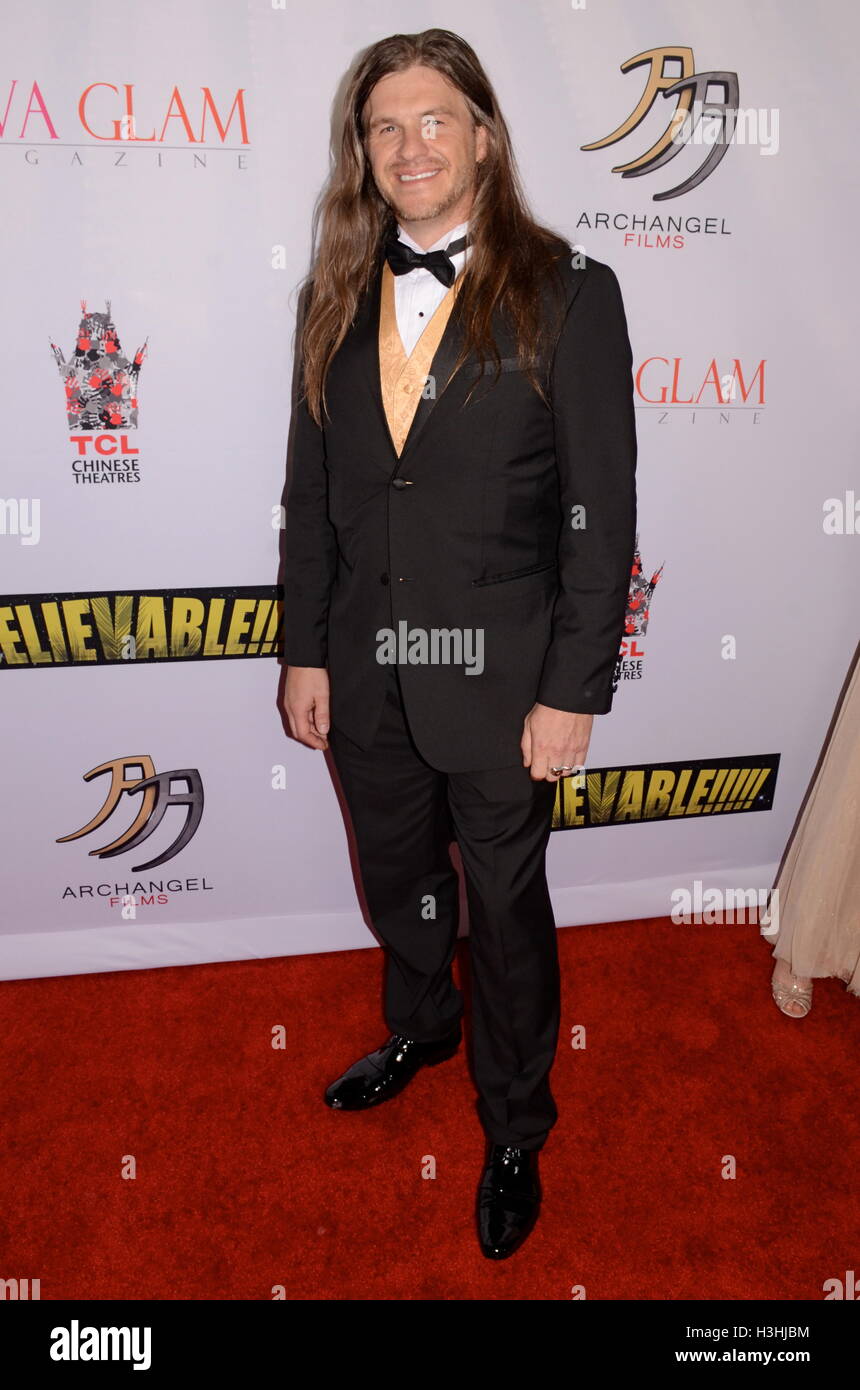 Thor Wixom arrives at the Sneak Peek World Premiere of "Unbelievable ...