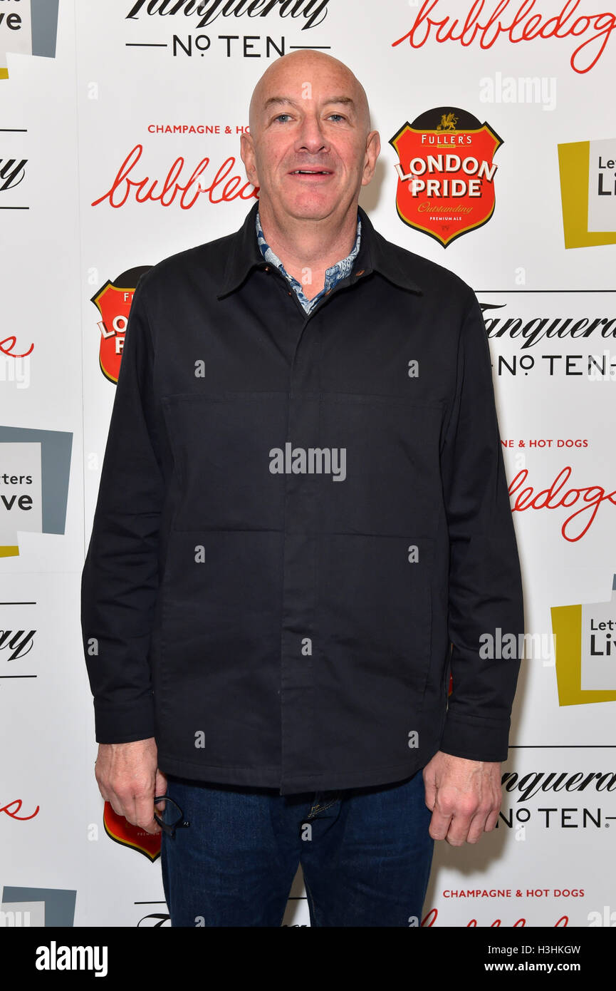 Simon Day attends the final night of Letters Live, at the Freemasons ...