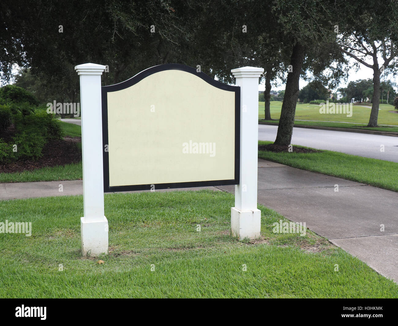 Blank outdoor hi-res stock photography and images - Alamy