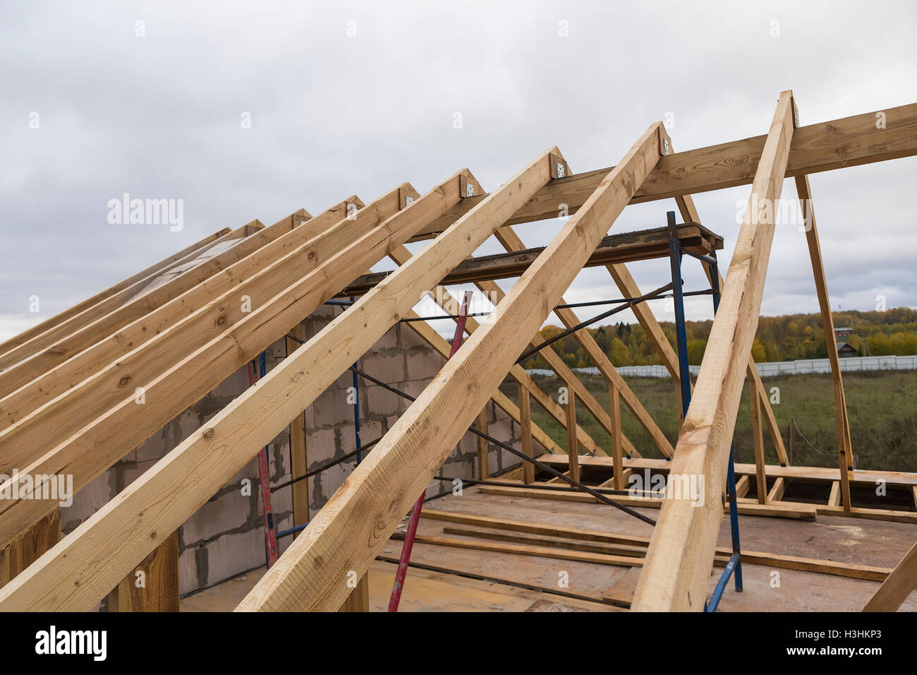 Girder Truss Wood High Resolution Stock Photography and Images - Alamy