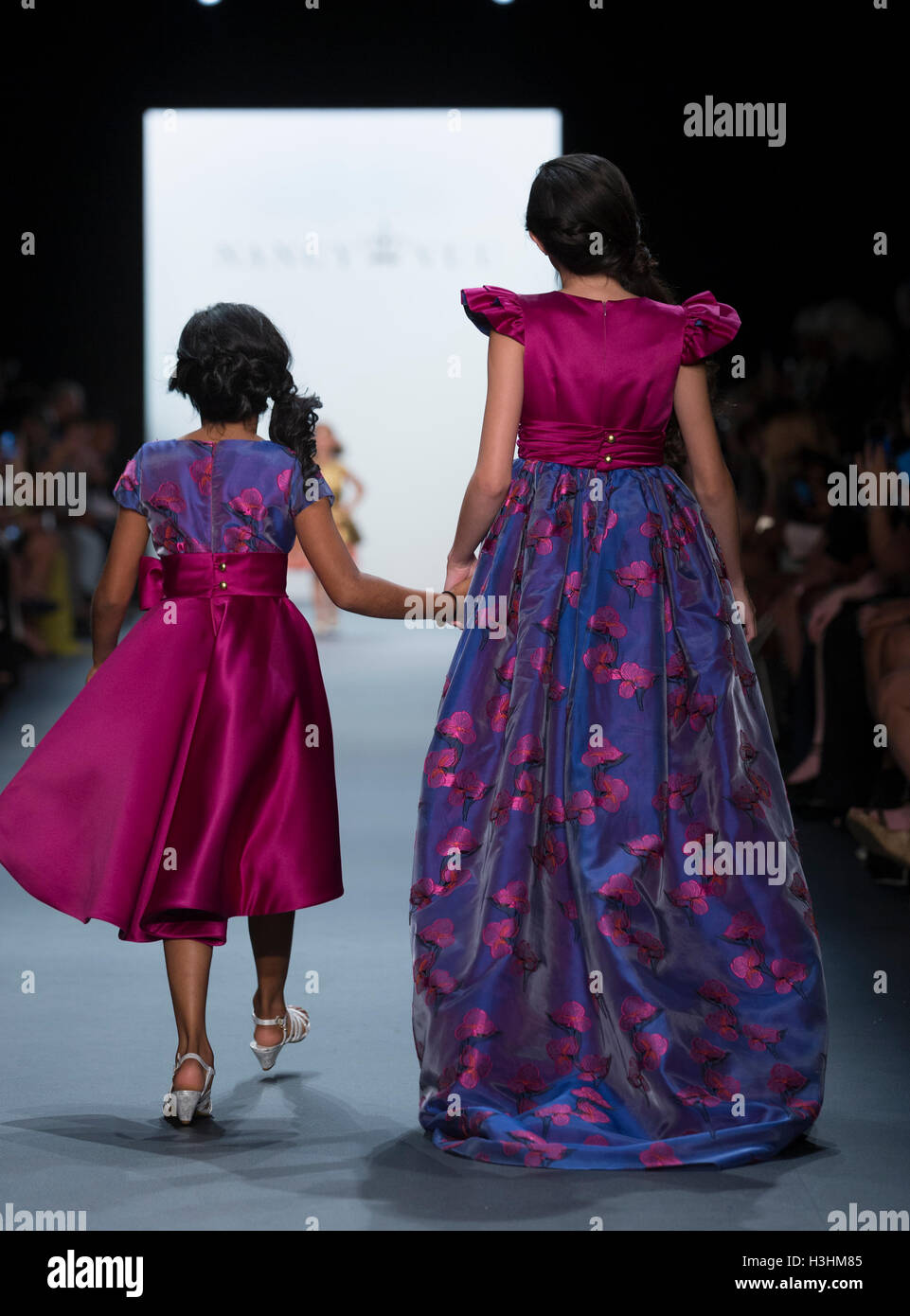 New York, NY USA - September 11, 2016: Young and adult models walk ...