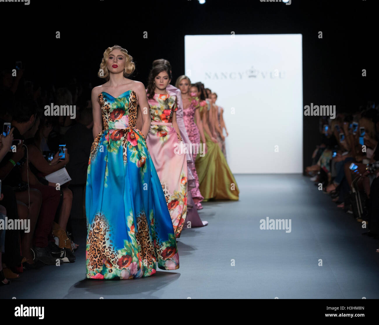 New York, NY USA - September 11, 2016: Models walk runway for ...