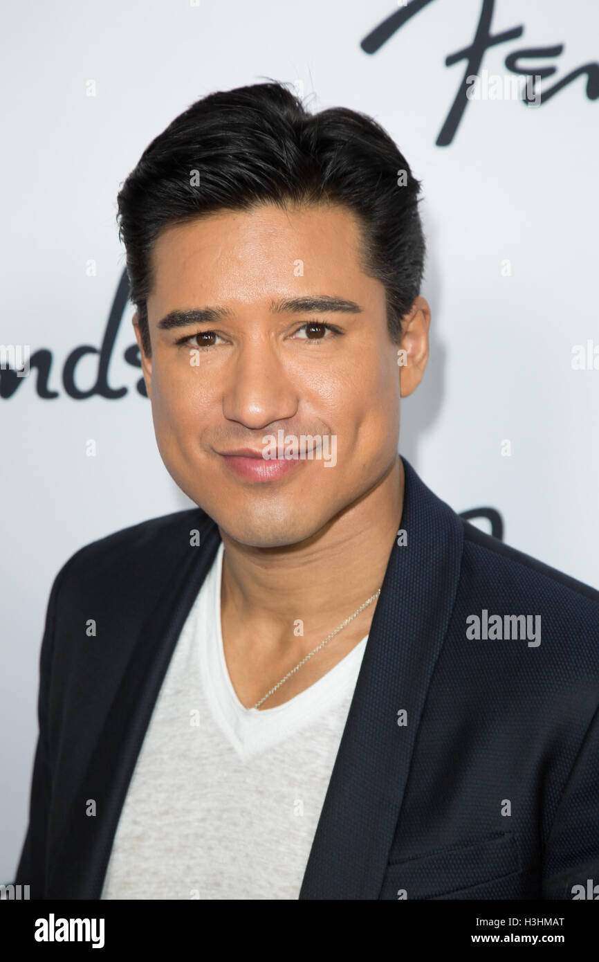 Mario Lopez attends Fender Hollywood Office Grand Opening Celebration ...