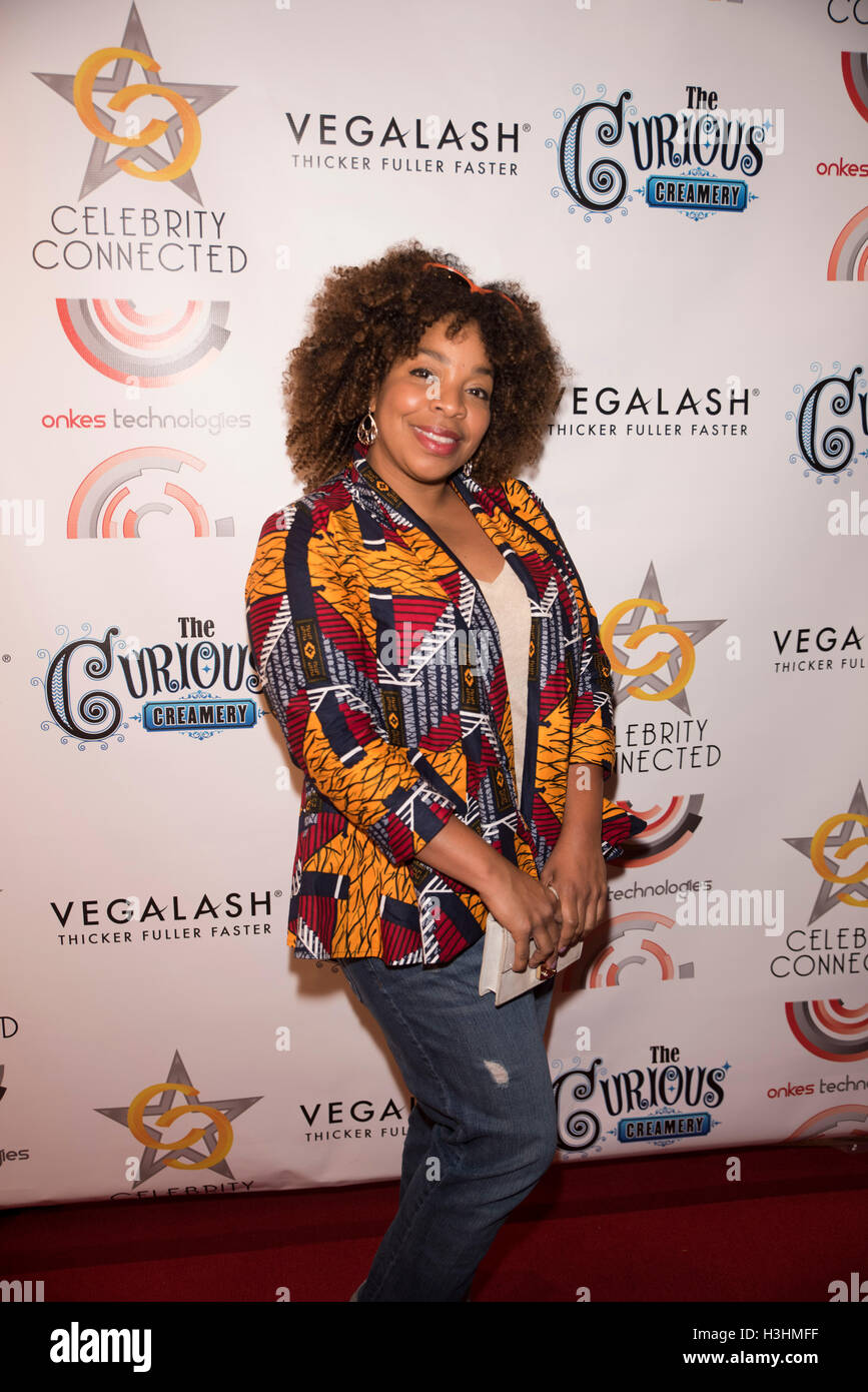 Kimberly Hebert Gregory arrives at Celebrity Connected 2016 Luxury ...