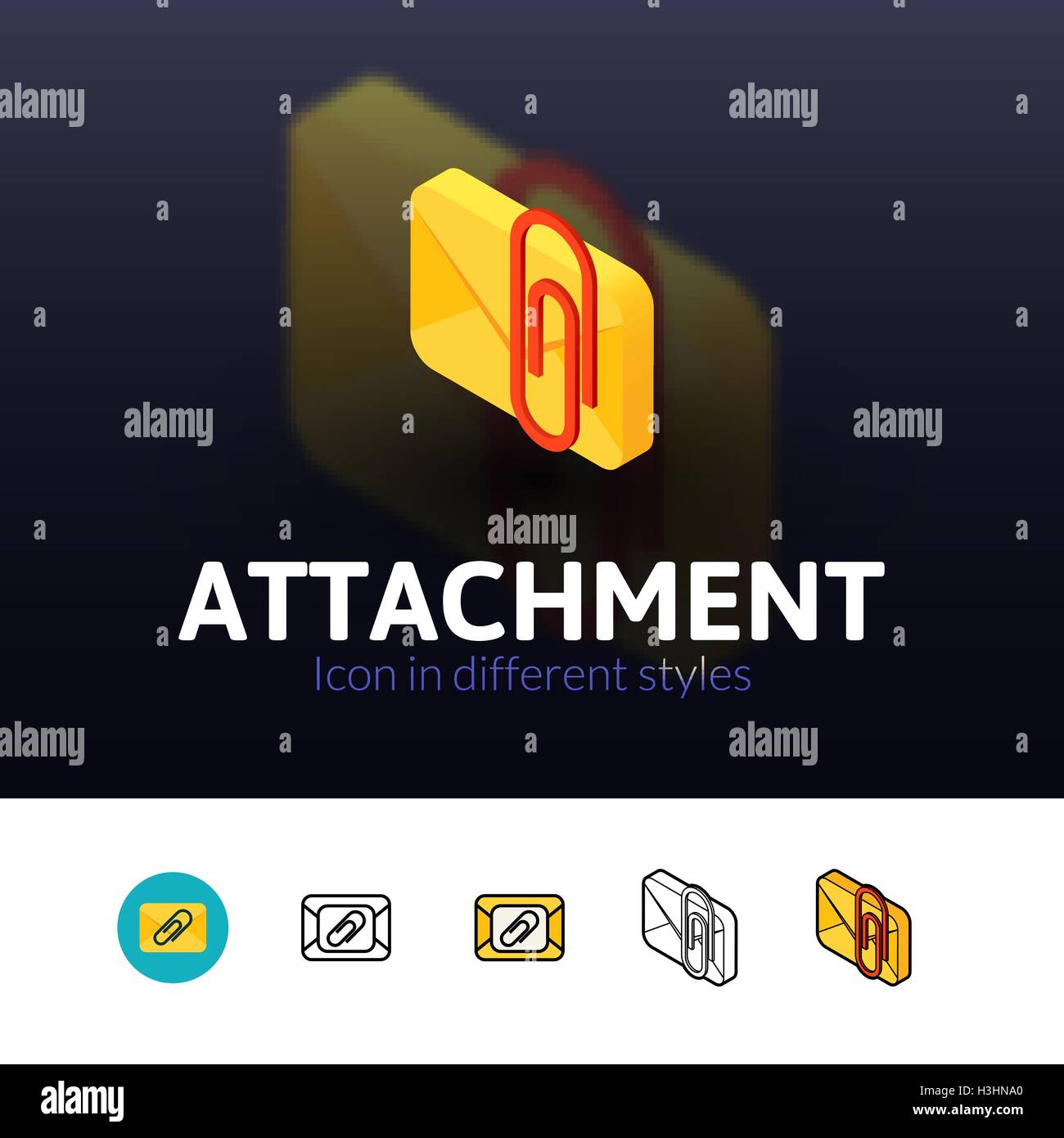 Mail attachment hi-res stock photography and images - Alamy