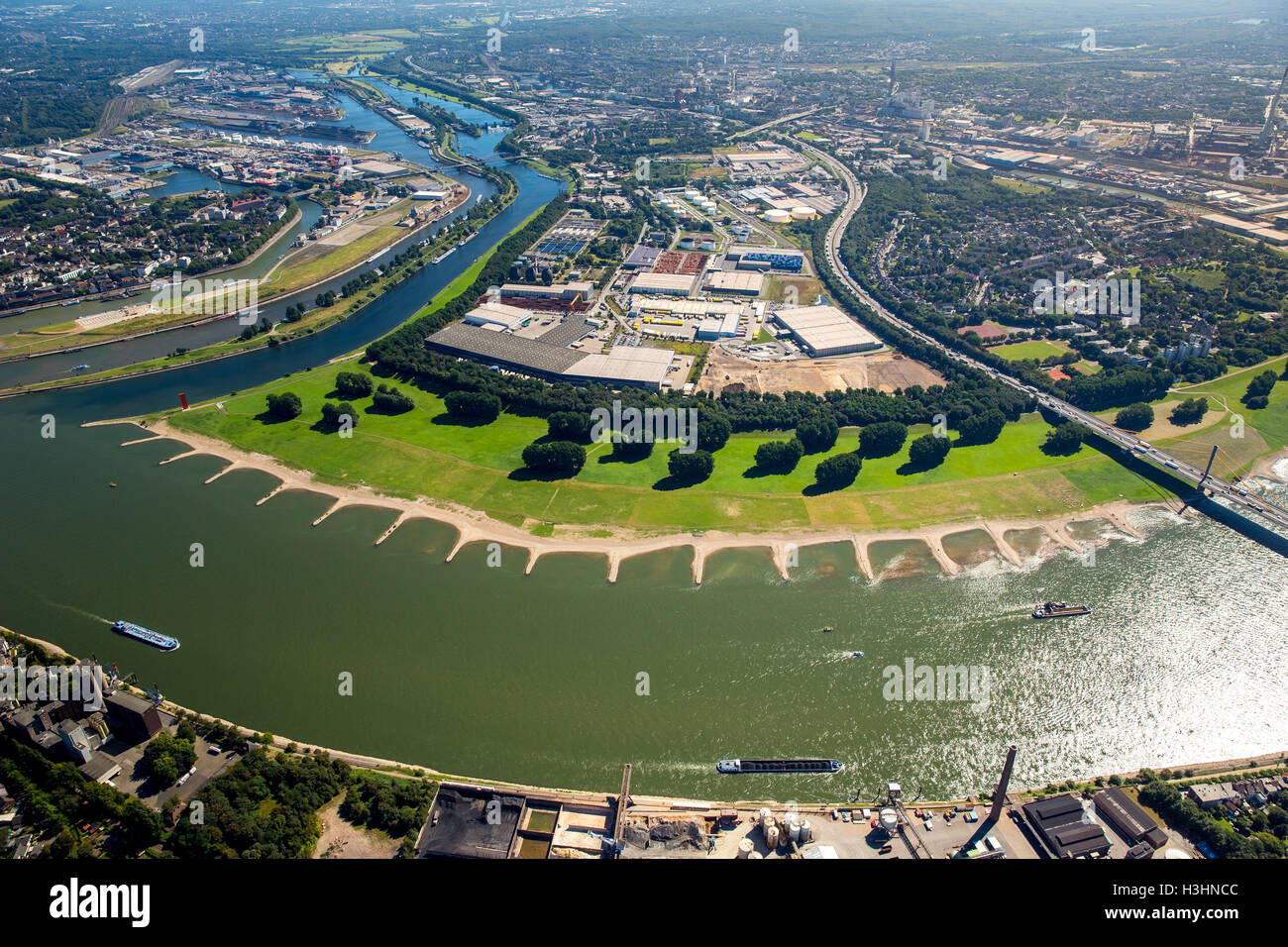 Groynes aerial hi-res stock photography and images - Alamy
