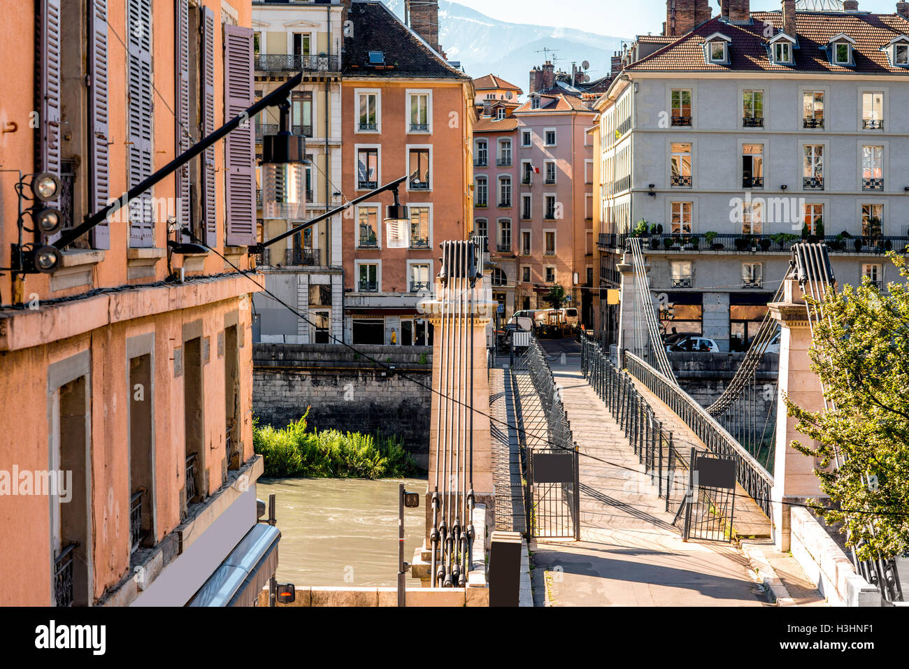 Grenoble city in France Stock Photo - Alamy