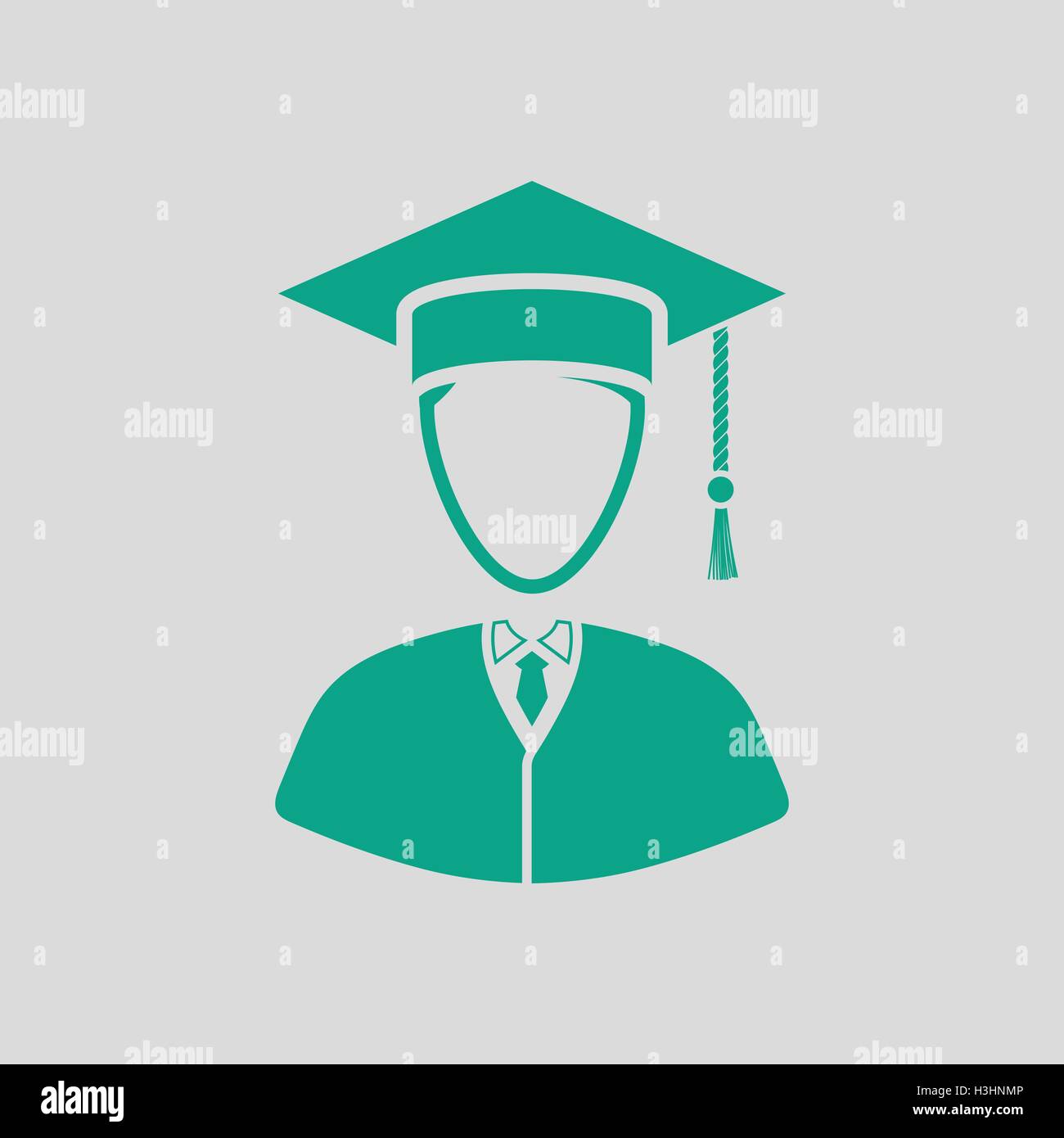 Lawyer man icon. Gray background with green. Vector illustration Stock ...