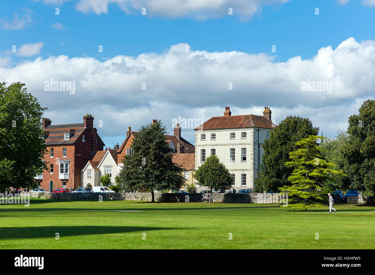 Salisbury old buildings in North Walk Stock Photo - Alamy