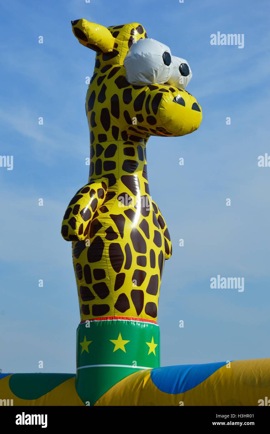 Inflatable giraffe hi-res stock photography and images - Alamy