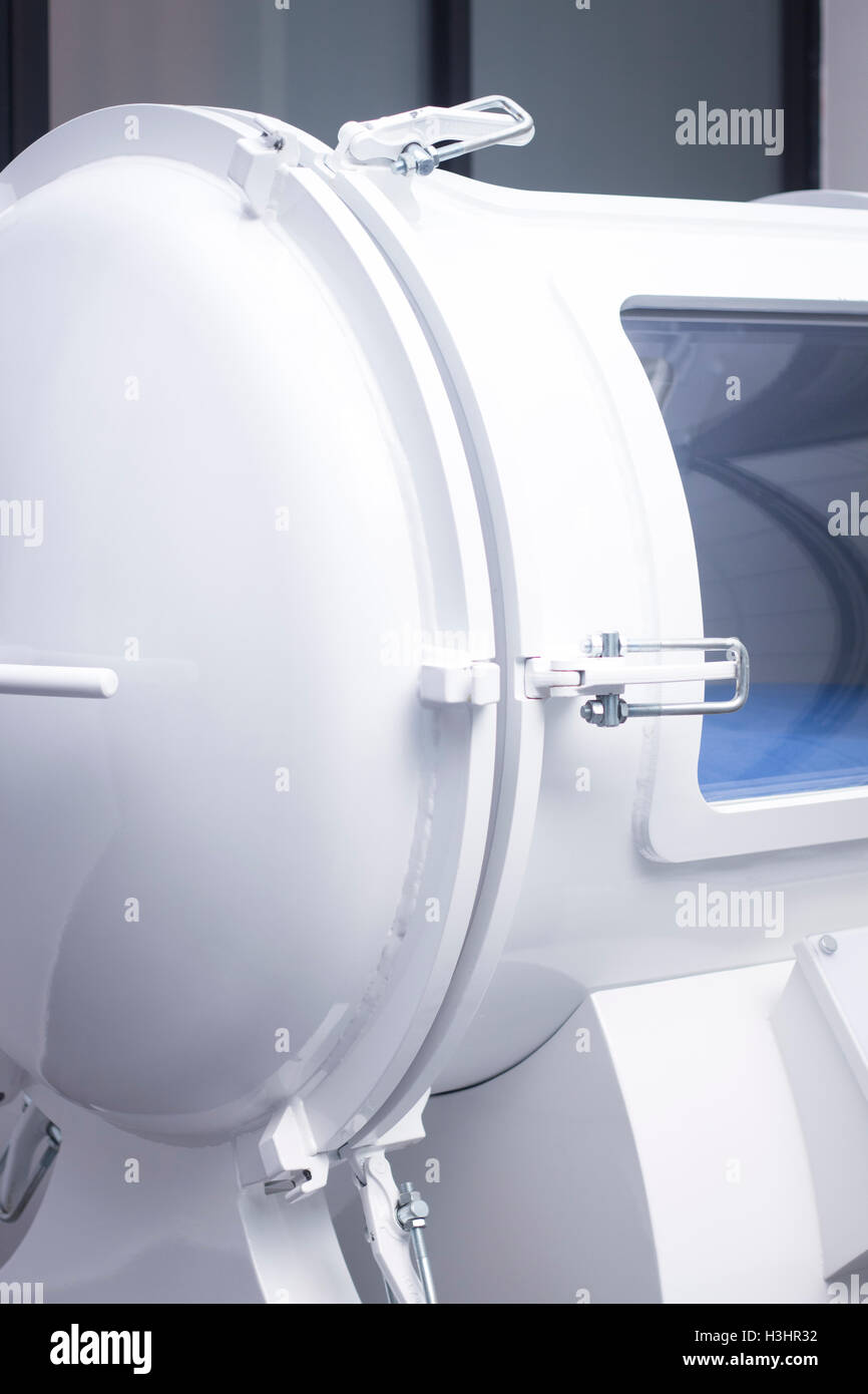 HBOT hyperbaric oxygen therapy chamber tank in hopsital medical center ...