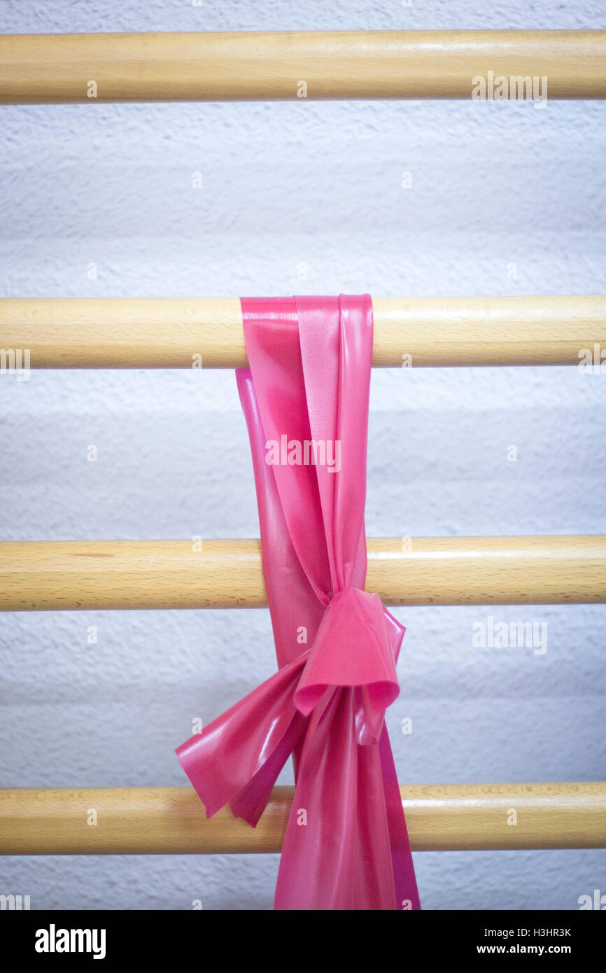 Elastic stretch bands in physical therapy equipment in physiotherapy ...