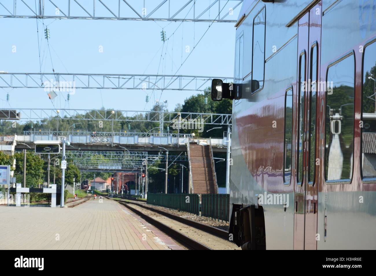 Train to vilnius hi-res stock photography and images - Alamy