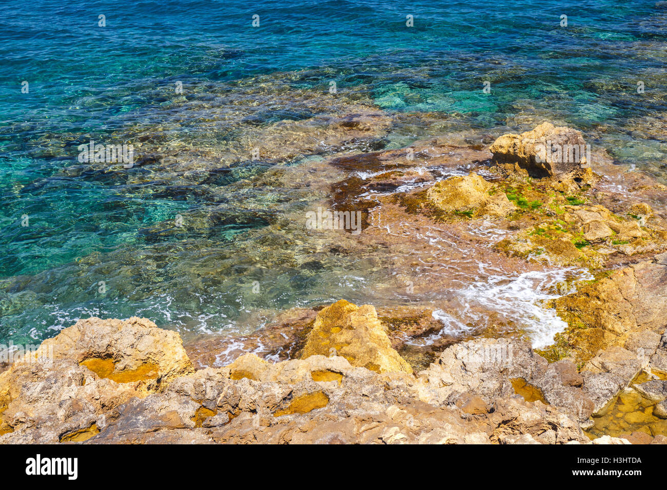 Coast of Crete island in Greece Stock Photo - Alamy