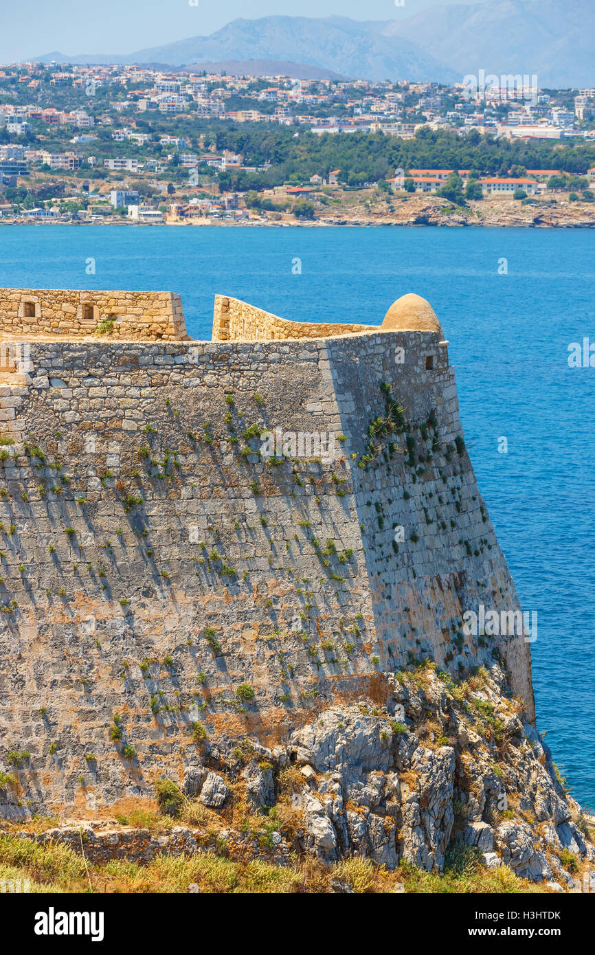Venetian fortress Fortezza in Rethymno, Greece Stock Photo - Alamy