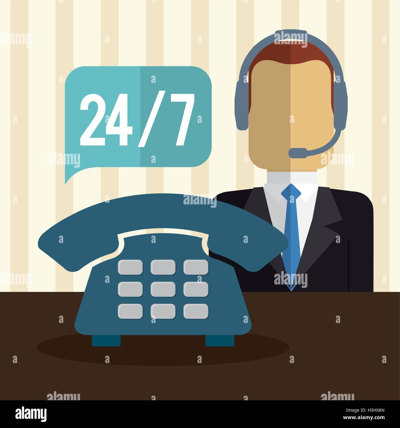 call center service icons Stock Vector Image & Art - Alamy