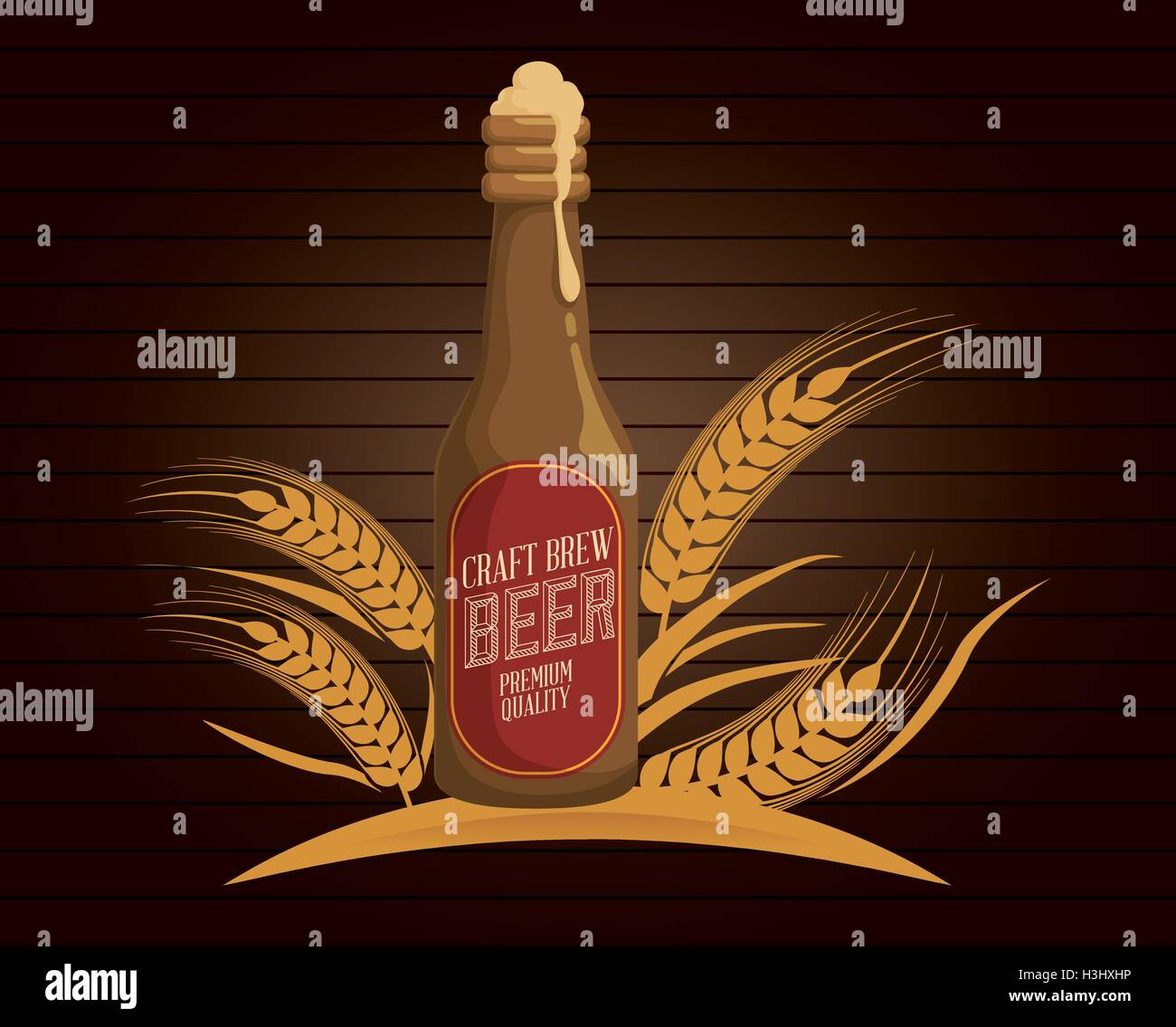 Brewery grains Stock Vector Images - Alamy