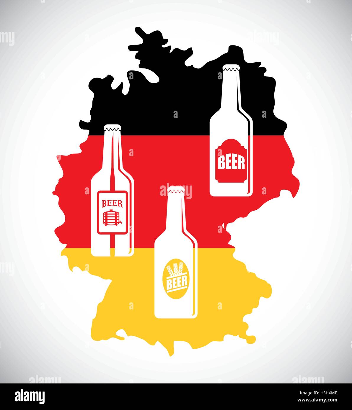 Map germany glass Stock Vector Images - Alamy