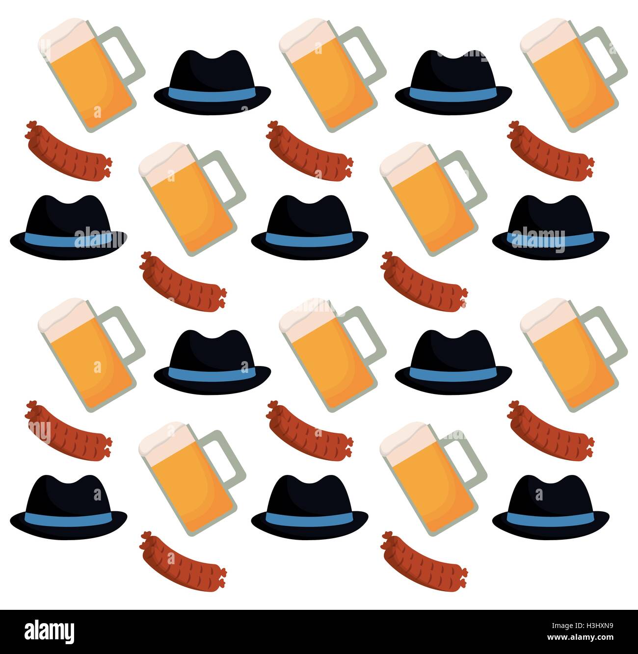 german culture set icons Stock Vector Image & Art - Alamy