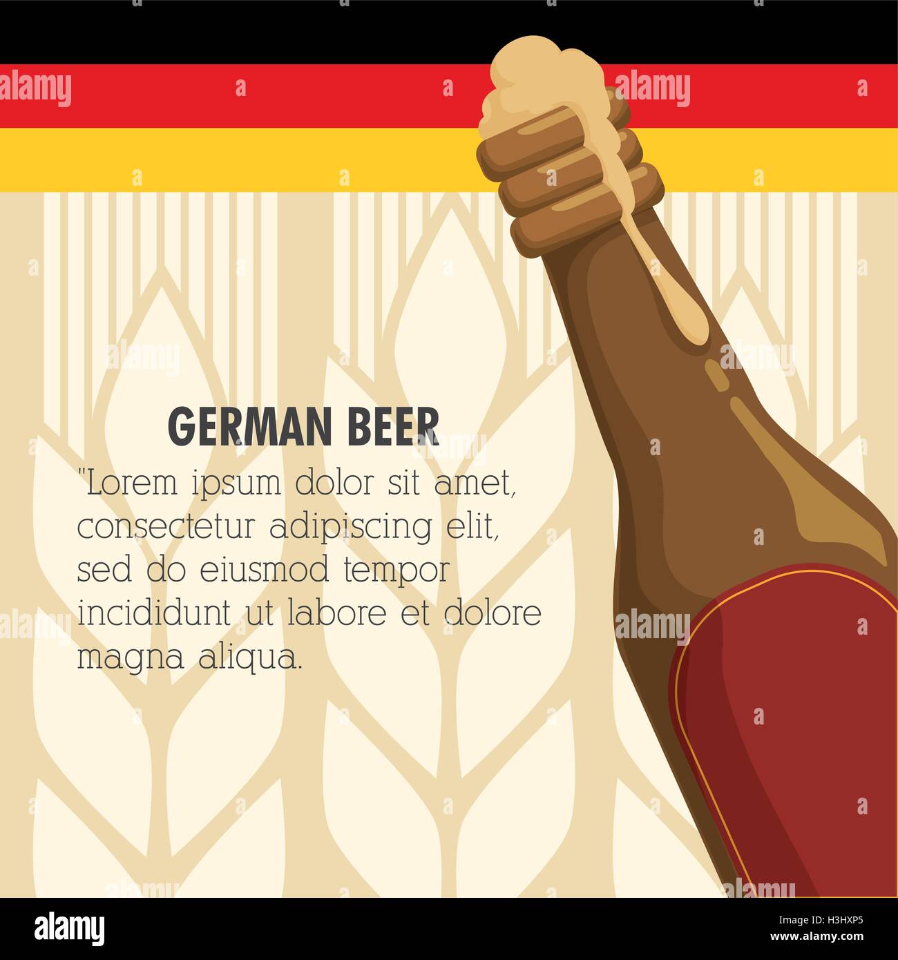 German premium beer Stock Vector Images - Alamy