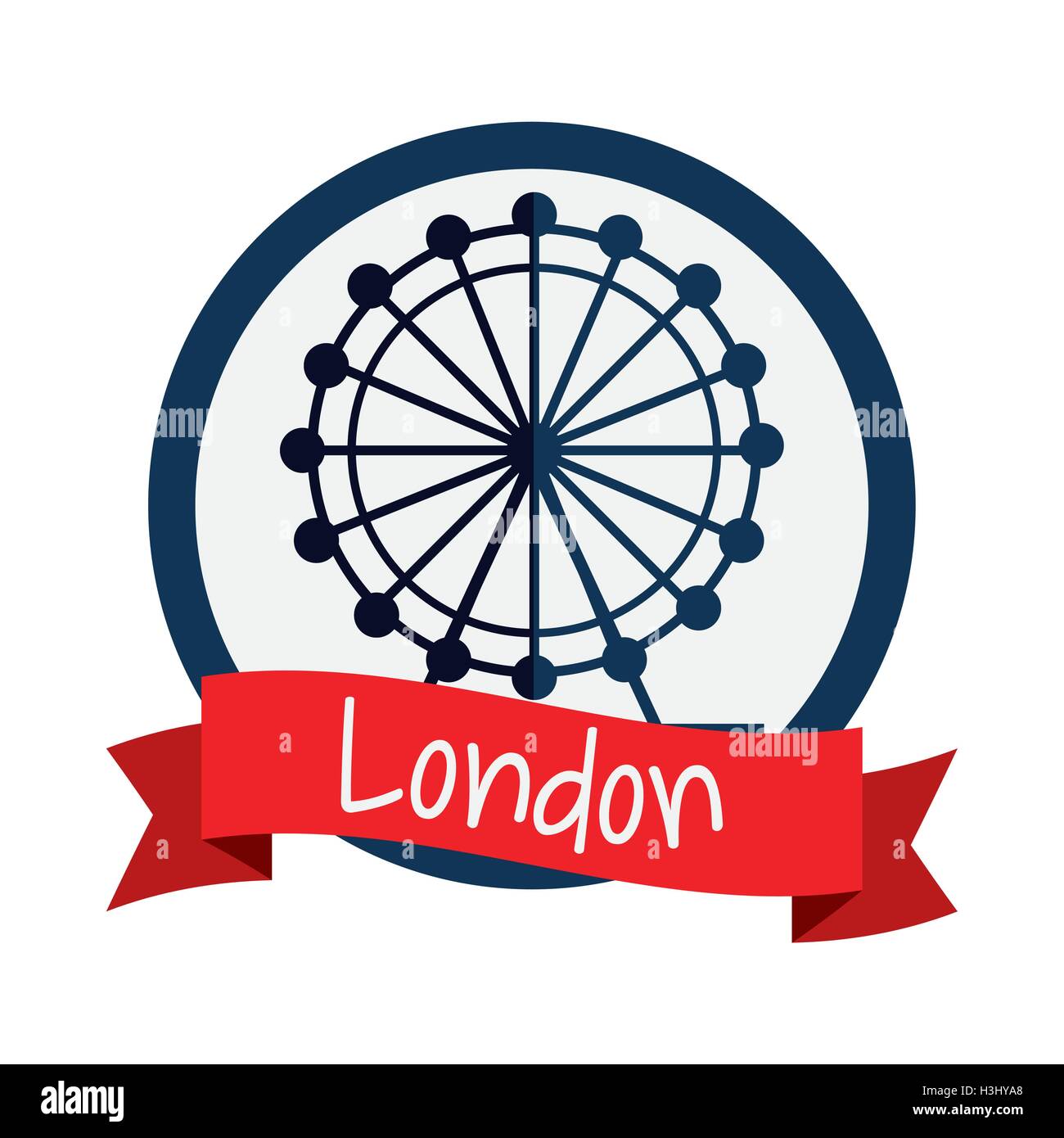 Isolated london eye design Stock Vector Image & Art - Alamy
