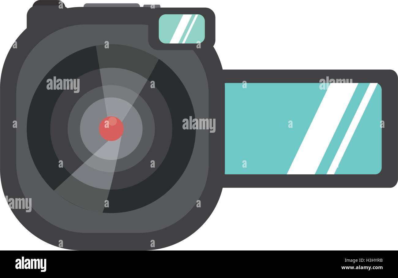 video camera device isolated icon Stock Vector Image & Art - Alamy