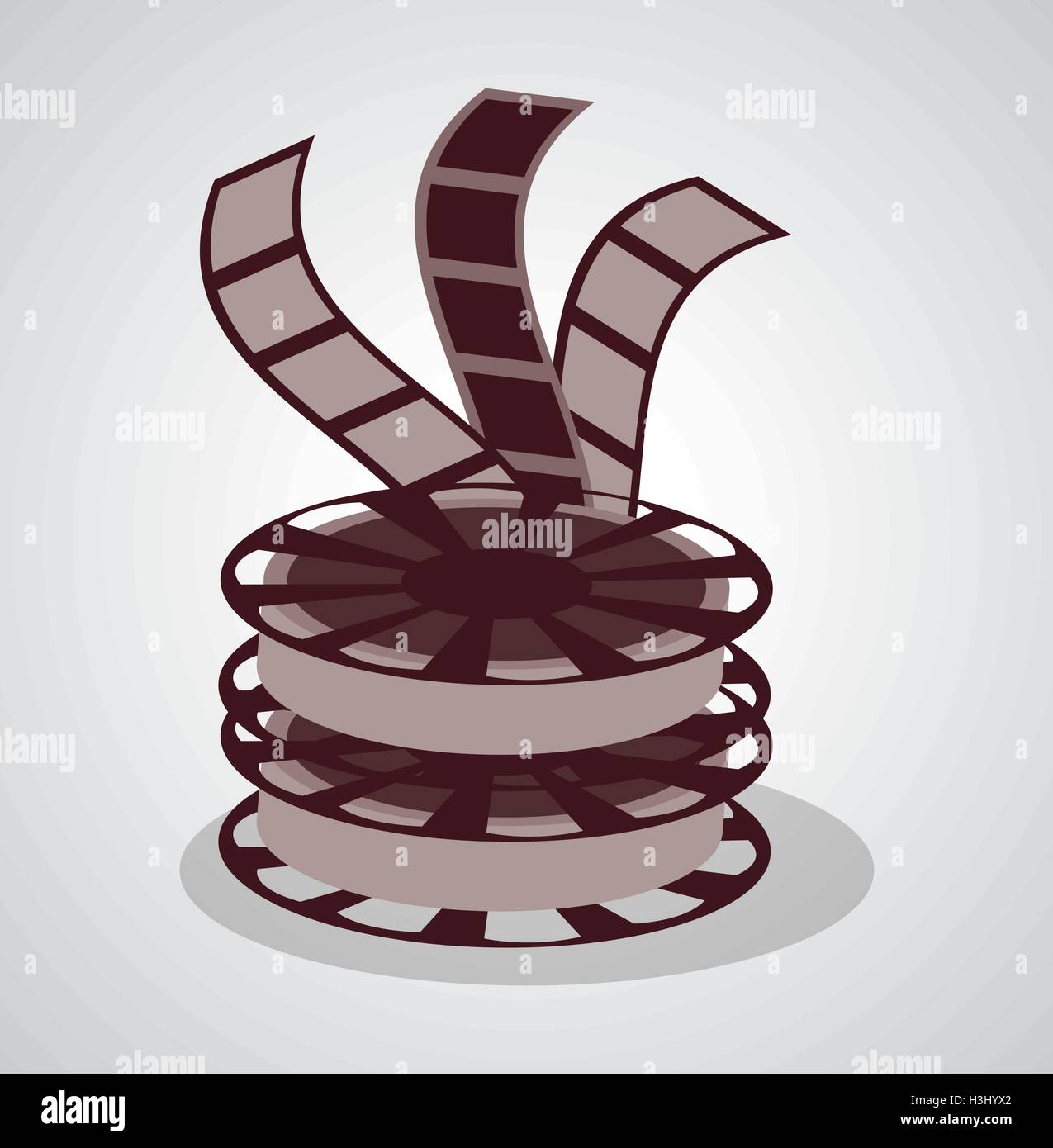 Film reel and movie design Stock Vector Image & Art - Alamy