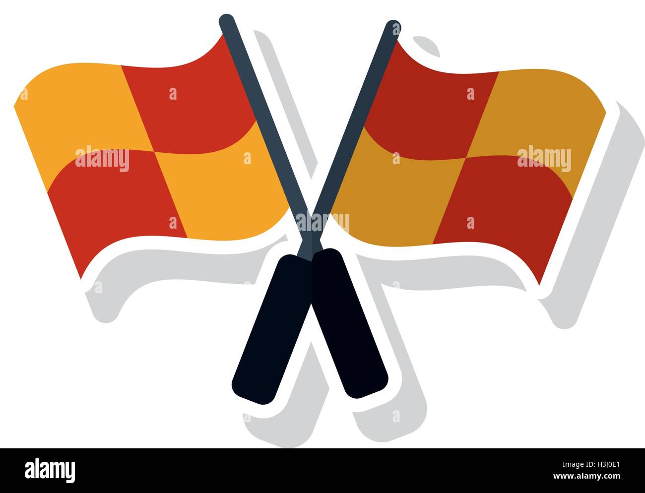 Flags of soccer sport design Stock Vector Image & Art - Alamy