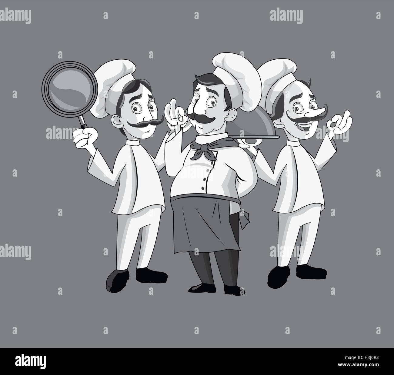 Happy chef cook icon image Stock Vector Images - Alamy