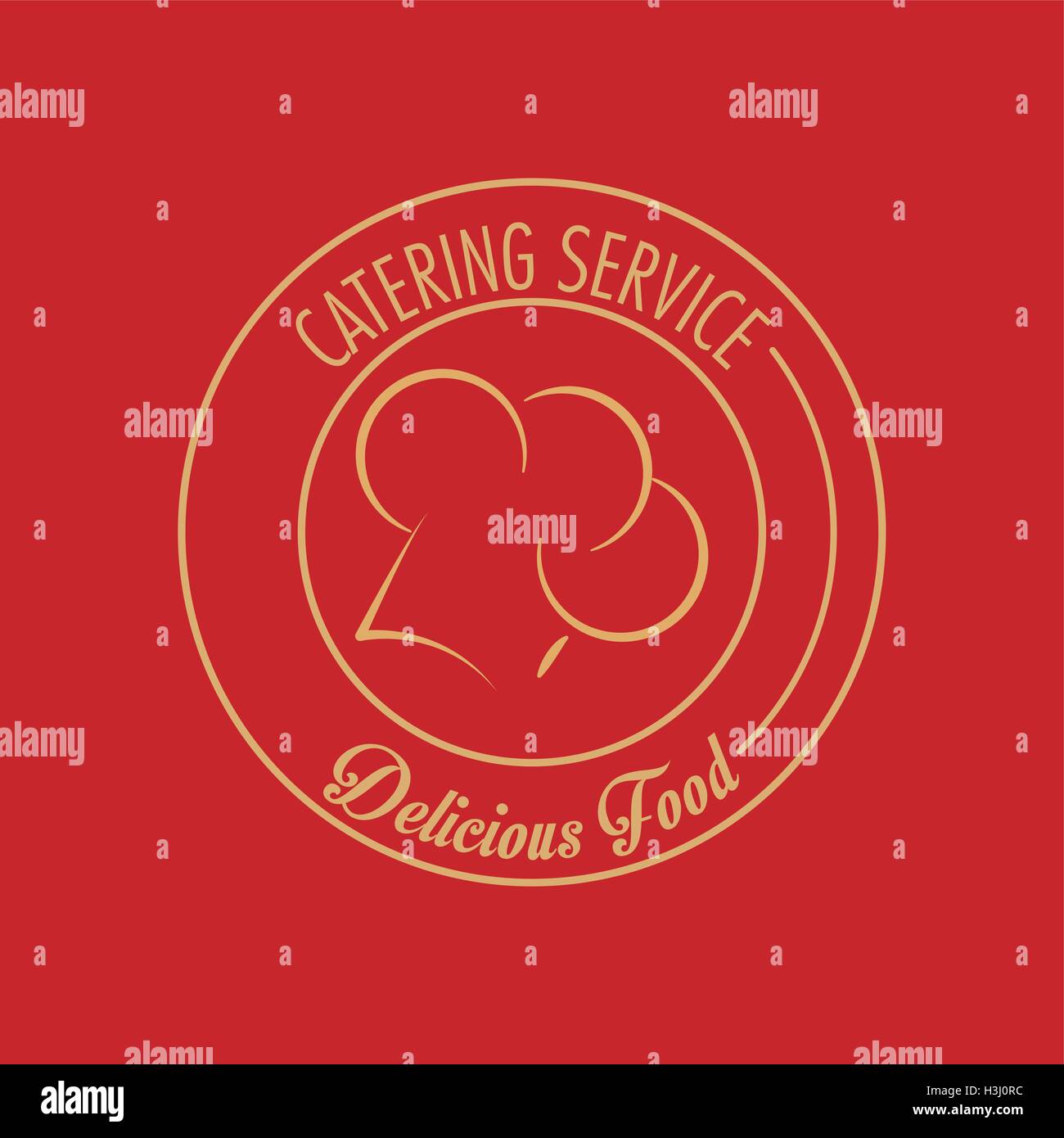 catering service emblem image Stock Vector Image & Art - Alamy