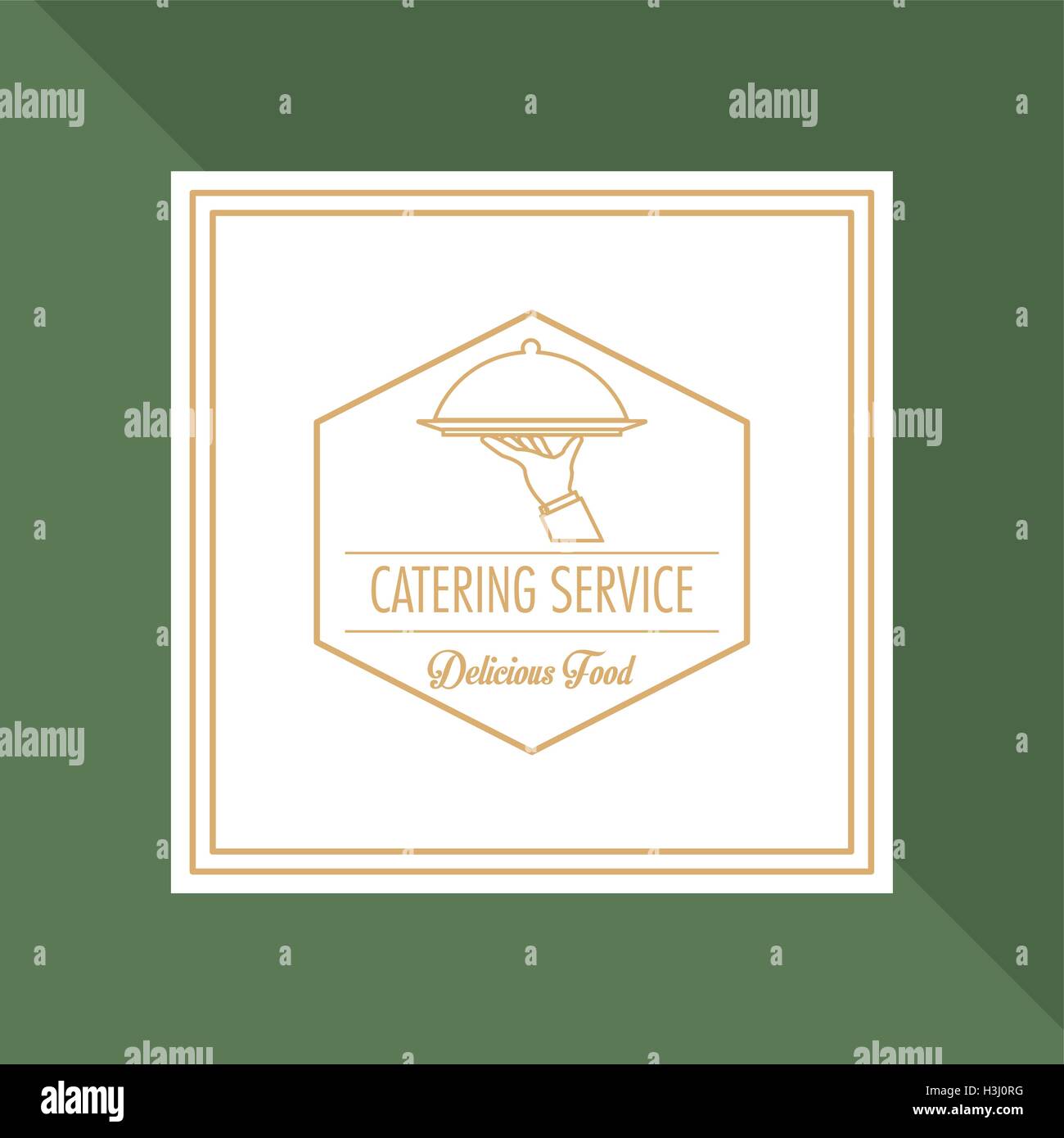 catering service emblem image Stock Vector Image & Art - Alamy
