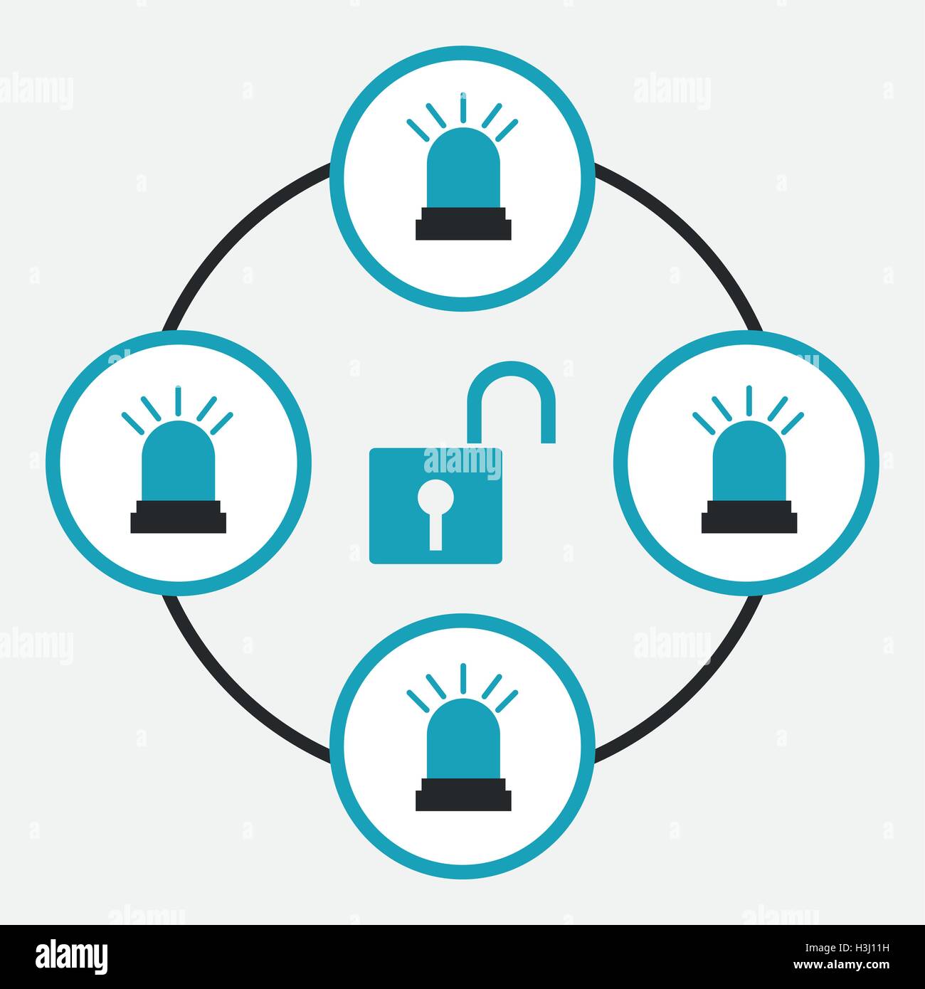 internet security related icons image Stock Vector Image & Art - Alamy