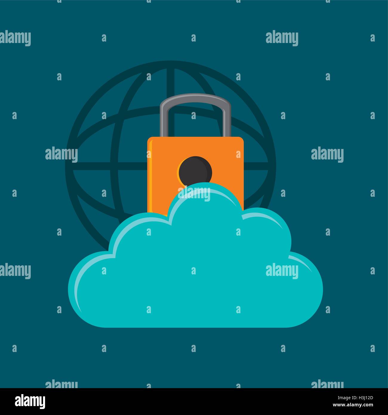 internet security related icons image Stock Vector Image & Art - Alamy