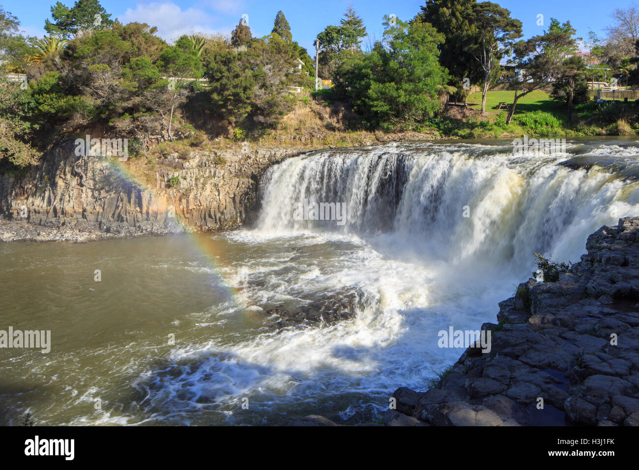 Haruru Falls near Paihia in the Bay of Islands, New Zealand Stock Photo - Alamy
