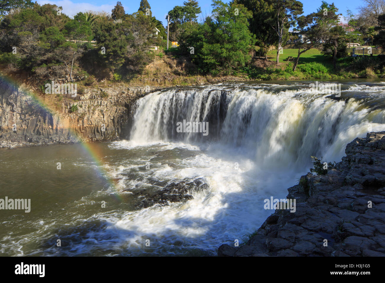 Haruru falls hi-res stock photography and images - Alamy