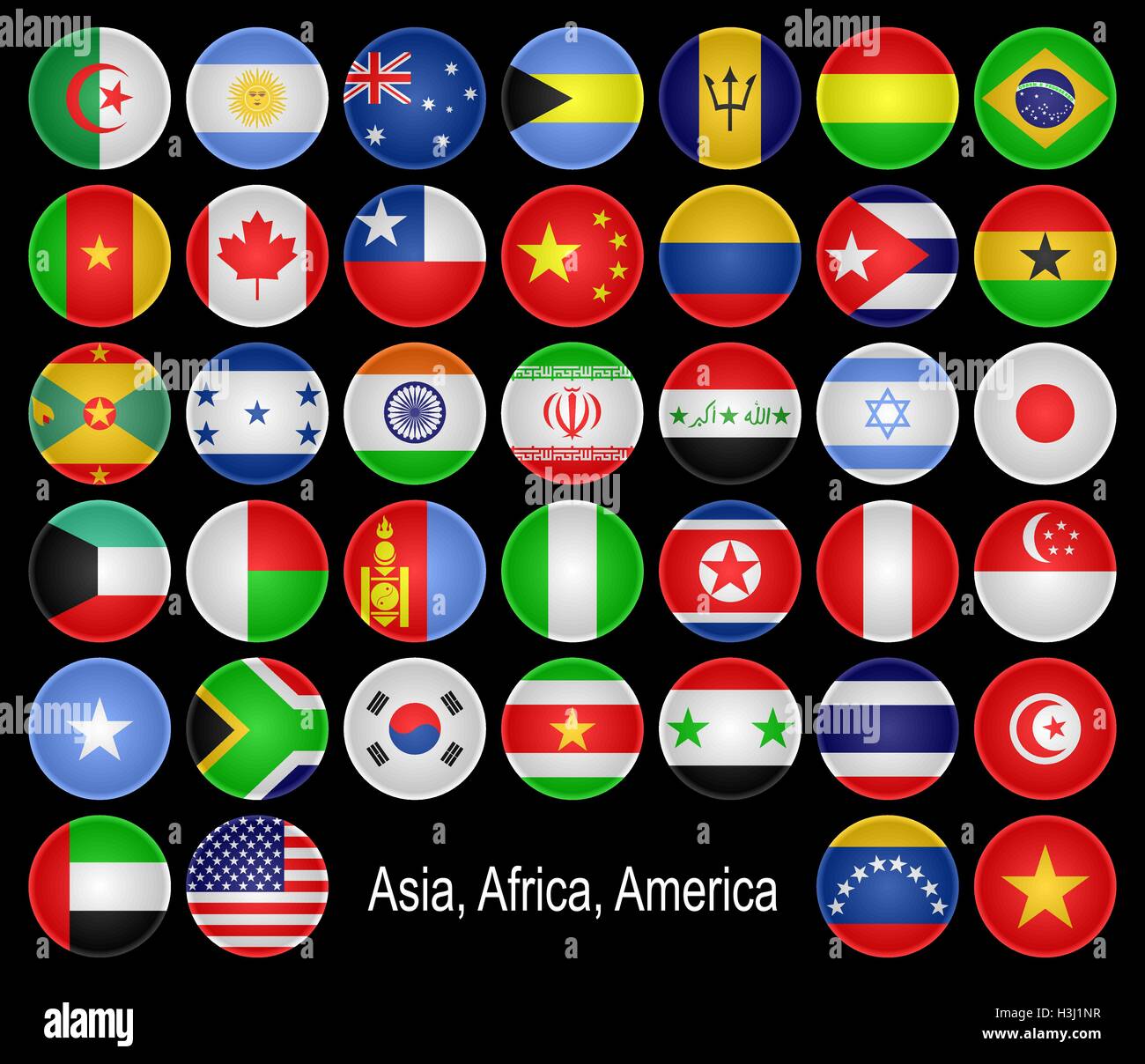 Flags brazil Stock Vector Images - Alamy