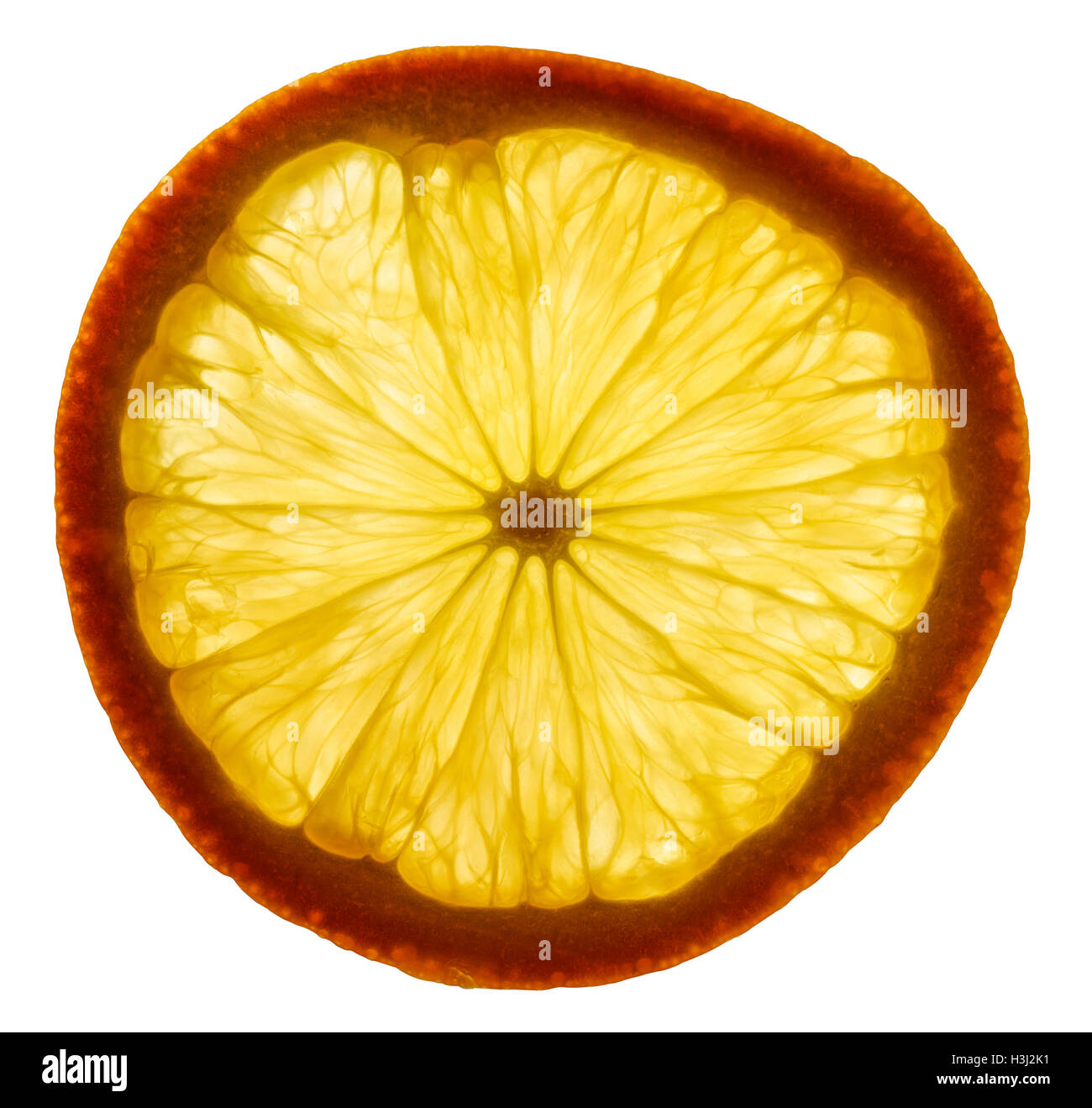 Cross Section Of Orange Slice High Resolution Stock Photography and ...